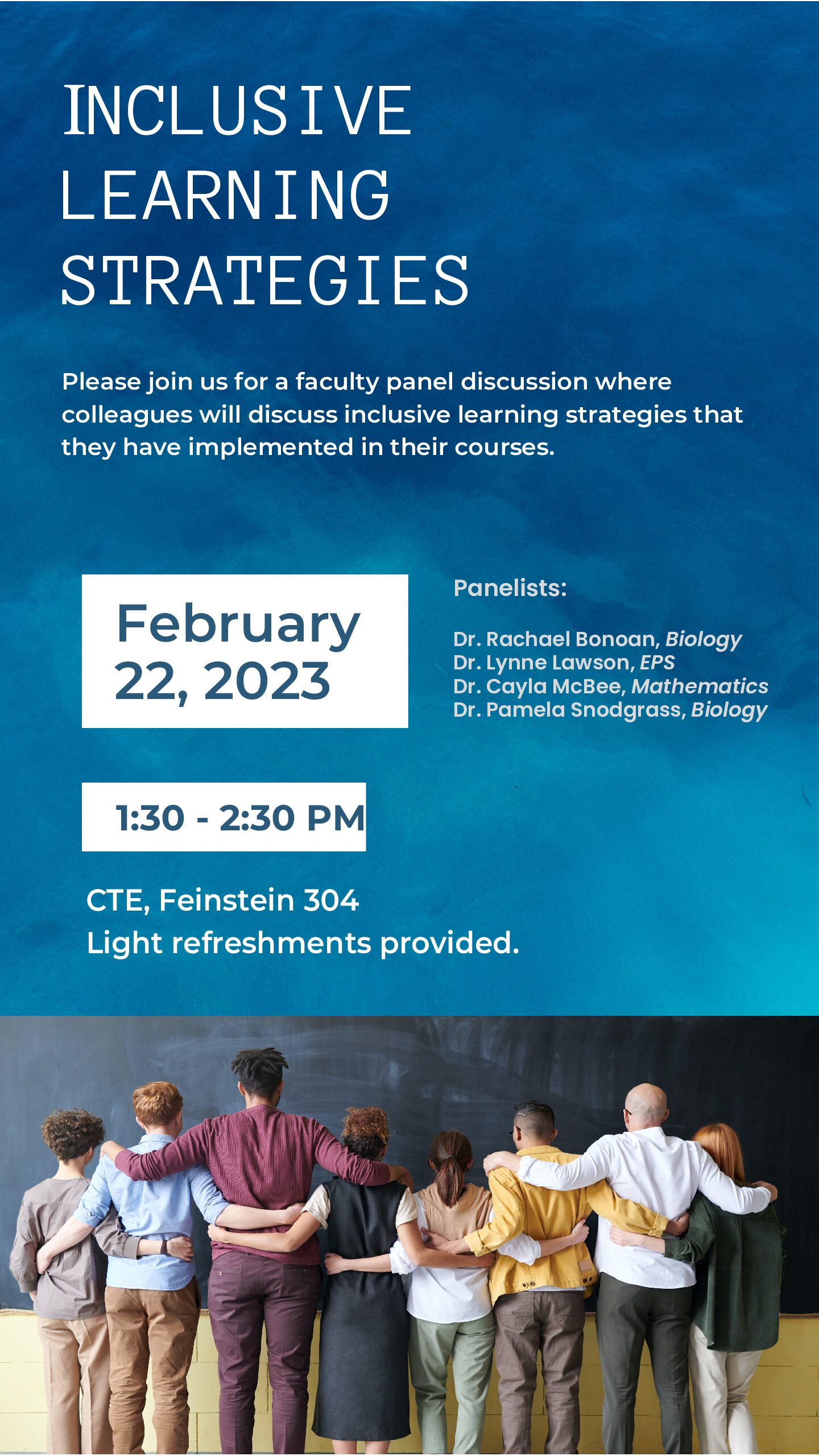 Inclusive Learning Strategies – The Center for Teaching Excellence at ...